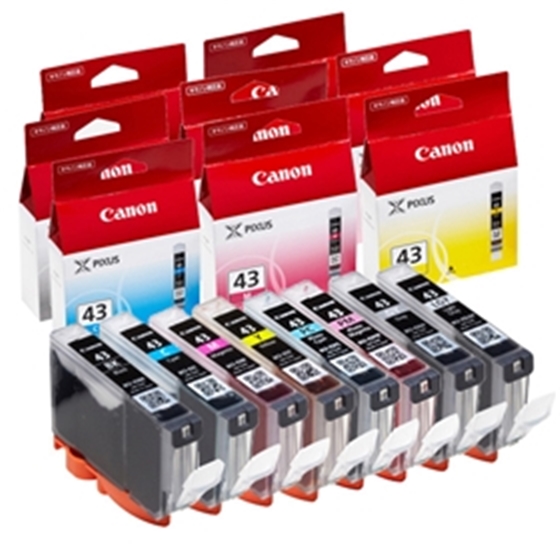 PIXUS PRO-100/PRO-100S用 インクカートリッジ BCI-43シリーズ 全8色セット:インク・トナー・消耗品の販売ページ｜キヤノンオンラインショップ